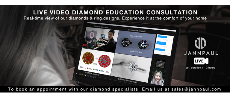 Find Your Perfect Diamond Engagement Ring | JannPaul SG